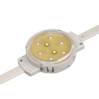 China 30 50 mm IP65 Waterproof DMX RGBW 512 control LED Point Pixel Light for bridge project for sale