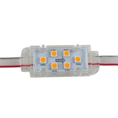China Led square point light source outdoor waterproof running lamp external control advertising decoration door head 24V pixel for sale