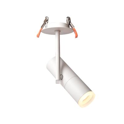 China 3 wires rail aluminum grey square led par38 e27 mr16 gu10 track light housing fixture for sale