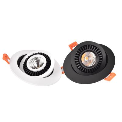 China Ceiling Die Cast Angled 8W Waterproof Adjustable Ip65 Led Recessed Downlight Dimmable Housing for sale