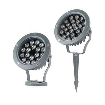 China IP65 spotlights outdoor 7 led multi color Garden Lawn Lights for the patio lawn garden For Landscape decoration for sale