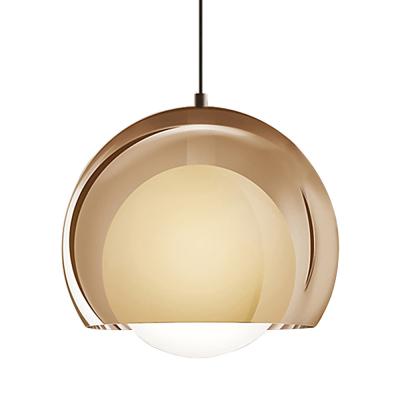 China Modern decorative dining room ceiling glass bulb pendant lamp for home nordic pendent vintage linear light for sale