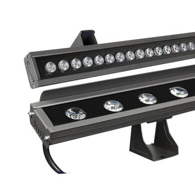 China Aluminium housing Outdoor waterproof 36W DMX512 Control RGB led wall washer for sale
