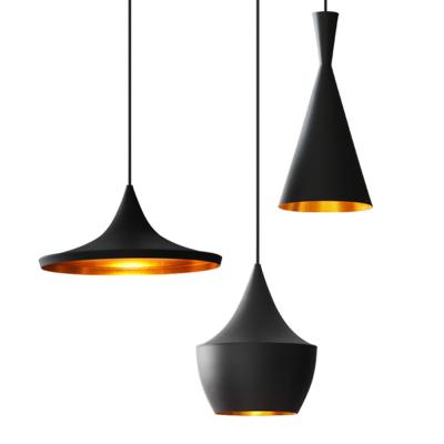 China Industrial Vintage pendant lights Retro LED Lamp black/white pot droplight for restaurant bar home lighting E27 85-260V for sale