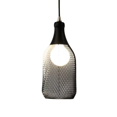 China American rural industrial style iron art lotf retro cafe bar chandelier creative fishing net simple dining room lamp for sale