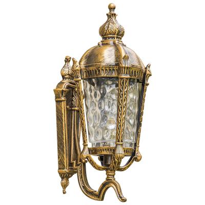 China led wall light outdoor square up and down garden aluminum e27 exterior wall mounted lamp for sale