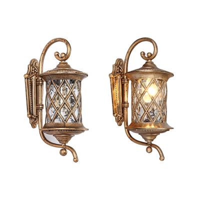 China outdoor IP65 waterproof led wall lamp high lumen aluminum cheap decorative vintage wall lamp for garden for sale