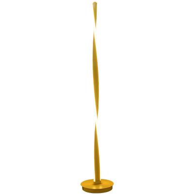 China Modern minimalist led floor light Aluminum simple living room bedroom vertical strip black floor lamp for sale