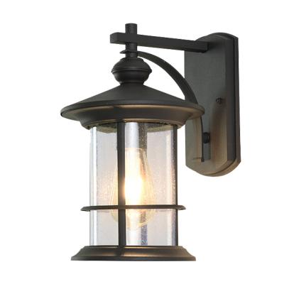 China 2019 Nordic modern High Quality copper Glass Tube lamp shade LED outdoor Wall Lamp for home decoration for sale
