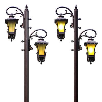 China Outdoor Bollard Lawn Lighting Ip65 7W Garden Light Modern Waterproof Pathway Pillar LED Light for sale