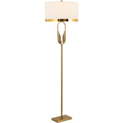 China Nordic floor lamp light luxury living room sofa creative bedroom bedside lamp study simple modern model room remote control for sale
