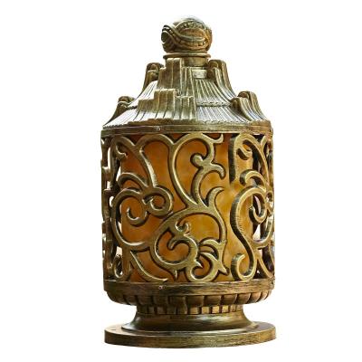 China China Supply European Style Garden Lamp Pillar light Decorative Aluminum Gate Fence Post Top light for sale