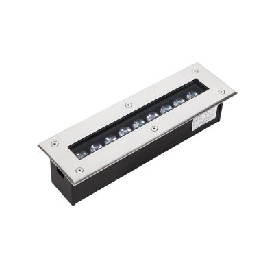 China Wholesale 110V 220V green white rgb stair ground lamps ip65 3x1W 3W led recessed linear underground light for sale