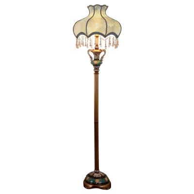 China American Style Floor Lamp Bedroom Sitting Room Study Room Retro Luxurious Nordic Style Floor Lamp Bedside Lamp for sale