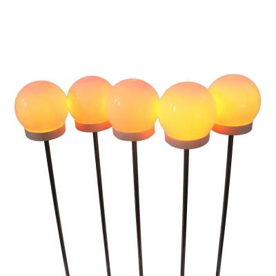 China Customized led flame ball light outdoor waterproof ground lamp engineering atmosphere landscape lamp party decoration lamp for sale