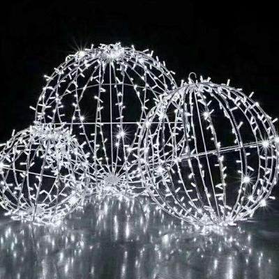 China waterproof garden giant light led fairy ball light outdoor christmas decoration led lights for sale