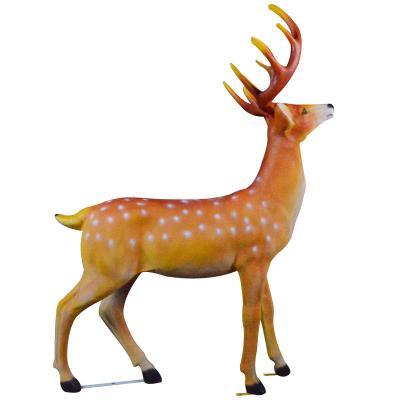 China Hot sale 3D ELK modeling  garden light Theme park decorative lamps Outdoor landscape lighting light for sale