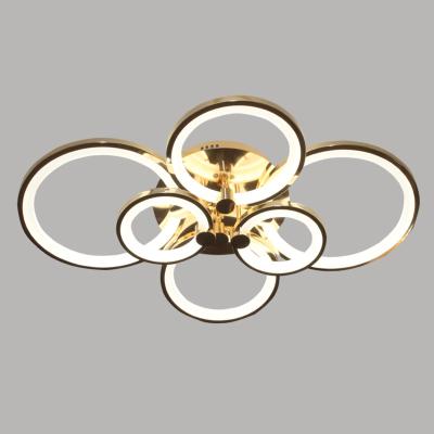 China Hot sale aluminum acrylic cob rings source shower lamp decorative covers shatterproof led macaron ceiling light for sale