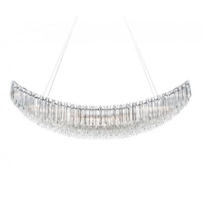 China wholesale modern ceiling lighting dinning room luxury crystal pendant light chandelier for sale