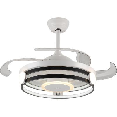 China 42 Inches 68W Invisible Bladeless Fan With Remote Control Led Ceiling Fan Light best modern decorative ceiling fan brand parts for sale