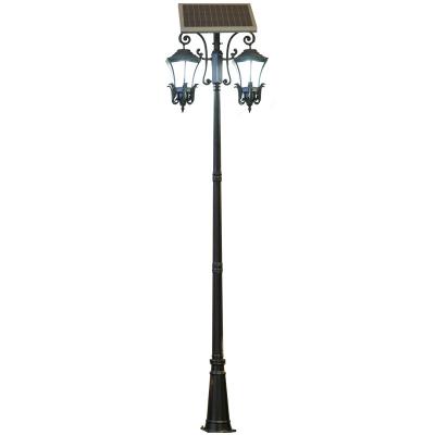 China 5 years warranty vintage Outdoor classic European Style Waterproof LED Garden Light Street Light and Poles aluminum garden lamp for sale