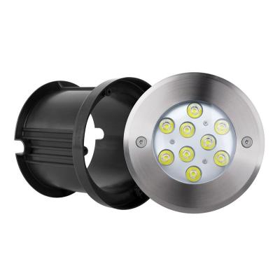 China New Design outdoor led deck lighting IP65 anti glare 3W inground light uplighter with honey comb DC24V underground light for sale