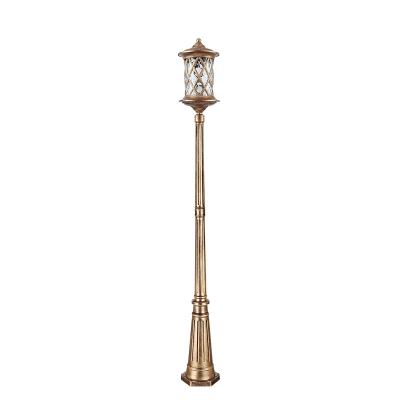 China Hot Sale Waterproof European style garden lawn cast aluminium outdoor waterproof IP55 E27 20W led bollard light for sale