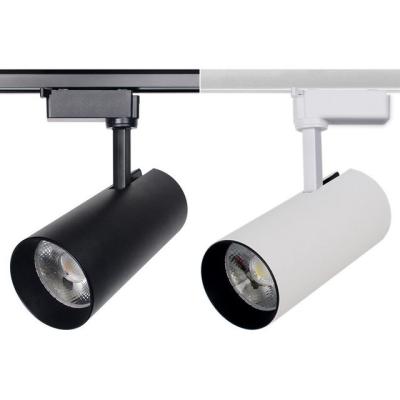 China Whole-Set Led Track Light Lamp 220V Spot Light 12W 20W 30W 40W Aluminum Rail Lighting 0.5/1M Ceiling Spot For Shop Home Fixture for sale