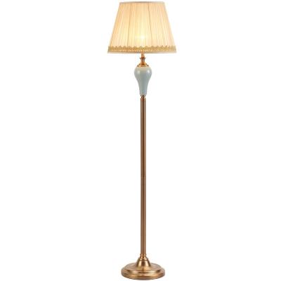 China Modern LED Dimmable Floor Lamp Gold/Black/White Minimalist Foyer Bedroom Office Vertical Floor Light Home Decor Light Fixtures for sale