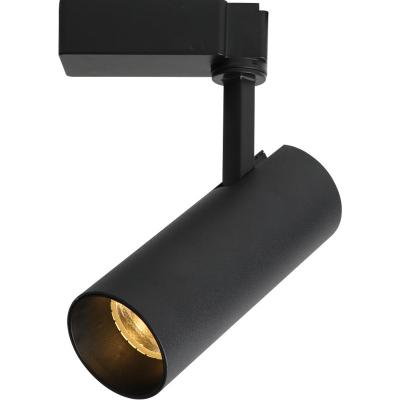 China Durable aluminum adjustable beam angle led tracking light 20w home office focus cob led track lighting lamp for sale