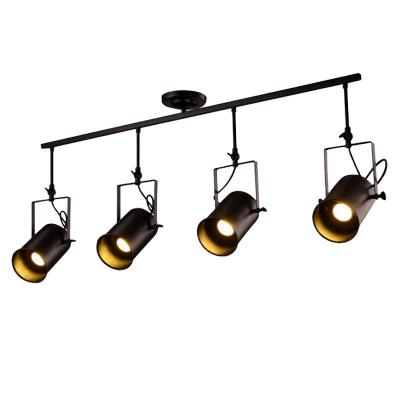China Adjustable COB LED Track Lighting spot light 4 wire commercial 30w 40w 45w  led track light for sale