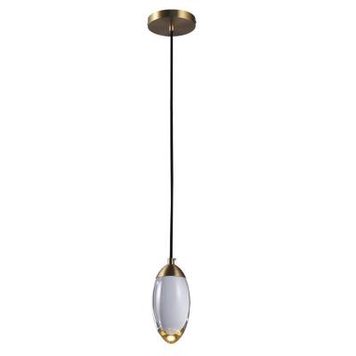 China Modern simple crystal restaurant chandelier European creative cafe bar designer exhibition hall bedside lamp for sale