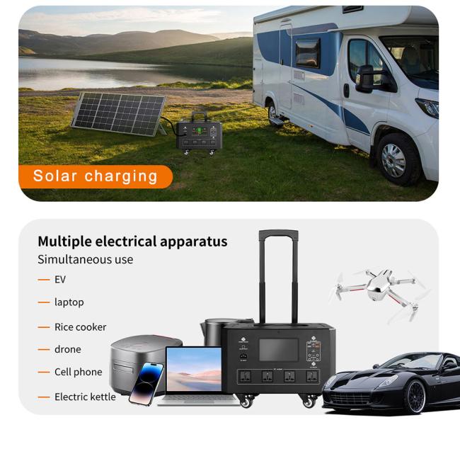 Jump starter being used on vehicle