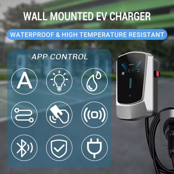 Quality Wall Mounted 7KW Charger Station IP65 waterproof for sale