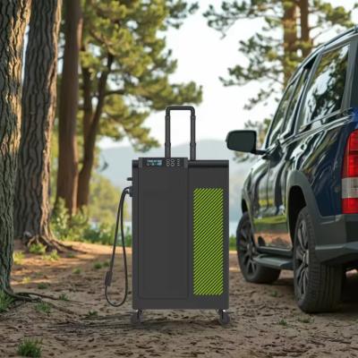 China Light Commercial Movable EV AC Fast Charging Station Unit 1.2kW 14A ODM for sale