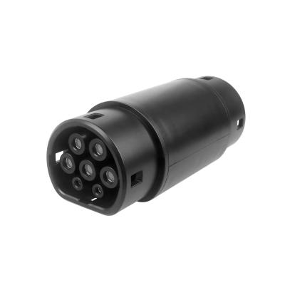 China Seamless 220V AC GBT To Type 2 Adapter EV dC fast charger connector for sale