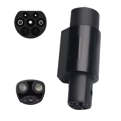 China Type2 To NACS Fast EV Charging Adaptor Plug connector AC 200A Waterproof for sale