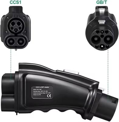 China Commercial CCS1 To GBT EVSE Chargers Adapters High Power Plug 200A Cross Standard for sale