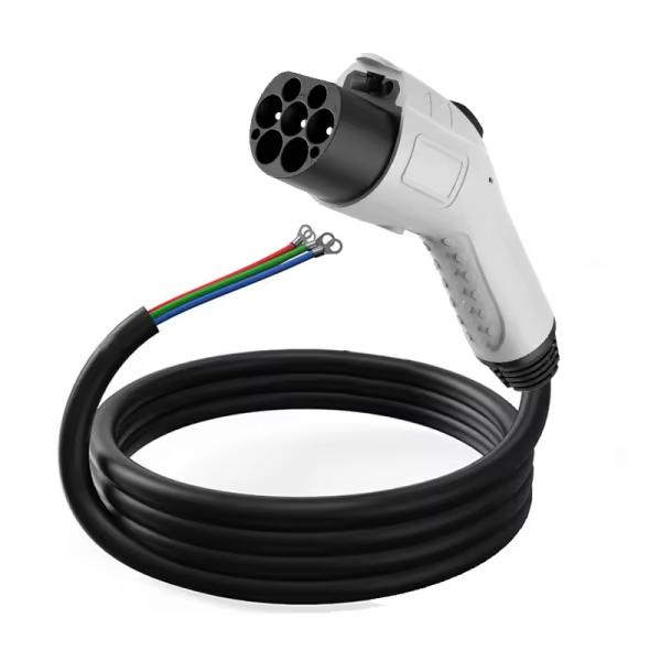 Quality Electric Vehicle Car GBT EV Charger Extension Lead Cable Gun Connector 48A 5M for sale