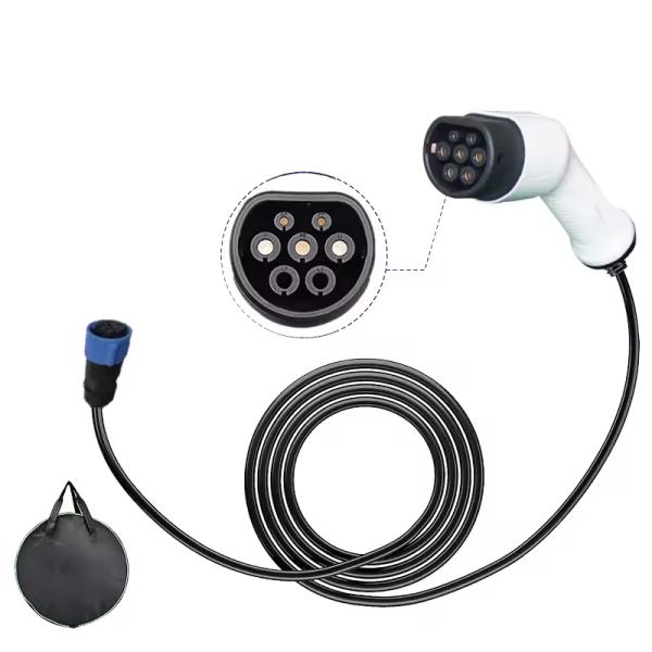 Quality 3.5kW Portable EV Tesla Charger Cable Extension Lead Type 2 With V2L Cable for sale