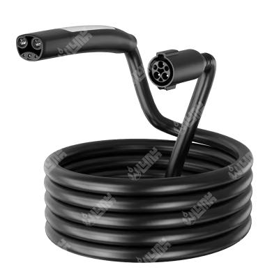 China Robust J1772 To NACS Level 1 Charger Extension Cord Tesla Charging IP54 Waterproof for sale