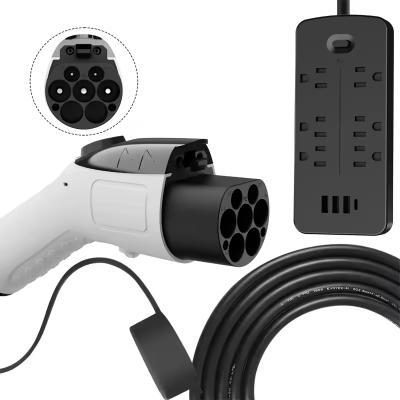 China GBT Adapter Discharge V2L Cable Outdoor EV Power Extension For Camping & Emergency for sale