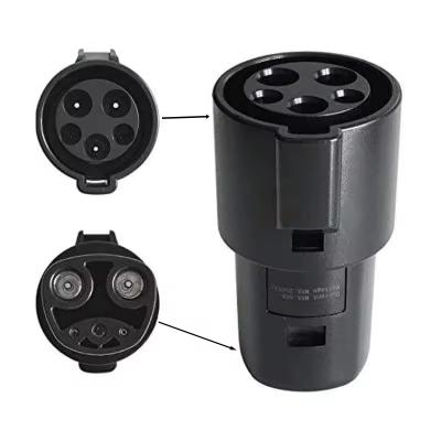China J1772 to Tesla Charging Adapter | 60A 250V AC SAE J1772 to Tesla EV Adapter for sale