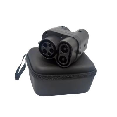 China CCS1 to CCS2 DC Fast Charger Adapter Plug | 200A Waterproof EV Charging Connector for sale