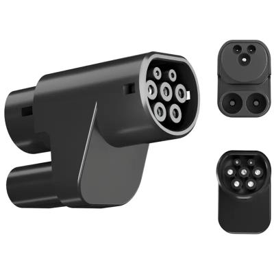 China CCS2 to Type 2 Adapter | Combo 2 DC Fast Charging Connector Adapter for sale
