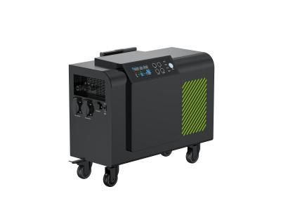 China Fast Changing Portable Power Station with 3600W Output 2800Wh Capacity and LiFePO4 Battery for Hybrid Solar Charging for sale