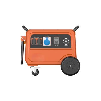 China 5120Wh Capacity 3600W Pure Sine Wave Output IP54 Rated Portable EV Charger for Industrial Power Station for sale