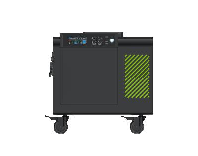 China Fast Changing 5000W 10240Wh LiFePO4 Portable Power Station with Hybrid Solar Charging for sale