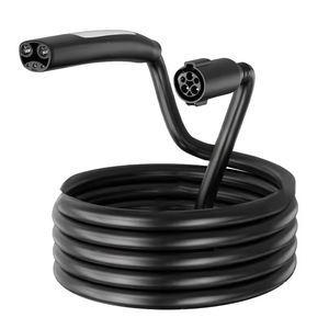 Quality Robust J1772 To NACS Level 1 Charger Extension Cord Tesla Charging IP54 Waterproof for sale