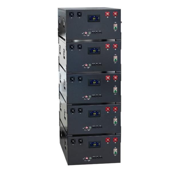 Quality HJ51.2V-314RT 16kWh LiFePO4 Solar Battery with 6000 Cycles and 200A Discharge for Home Energy Storage for sale